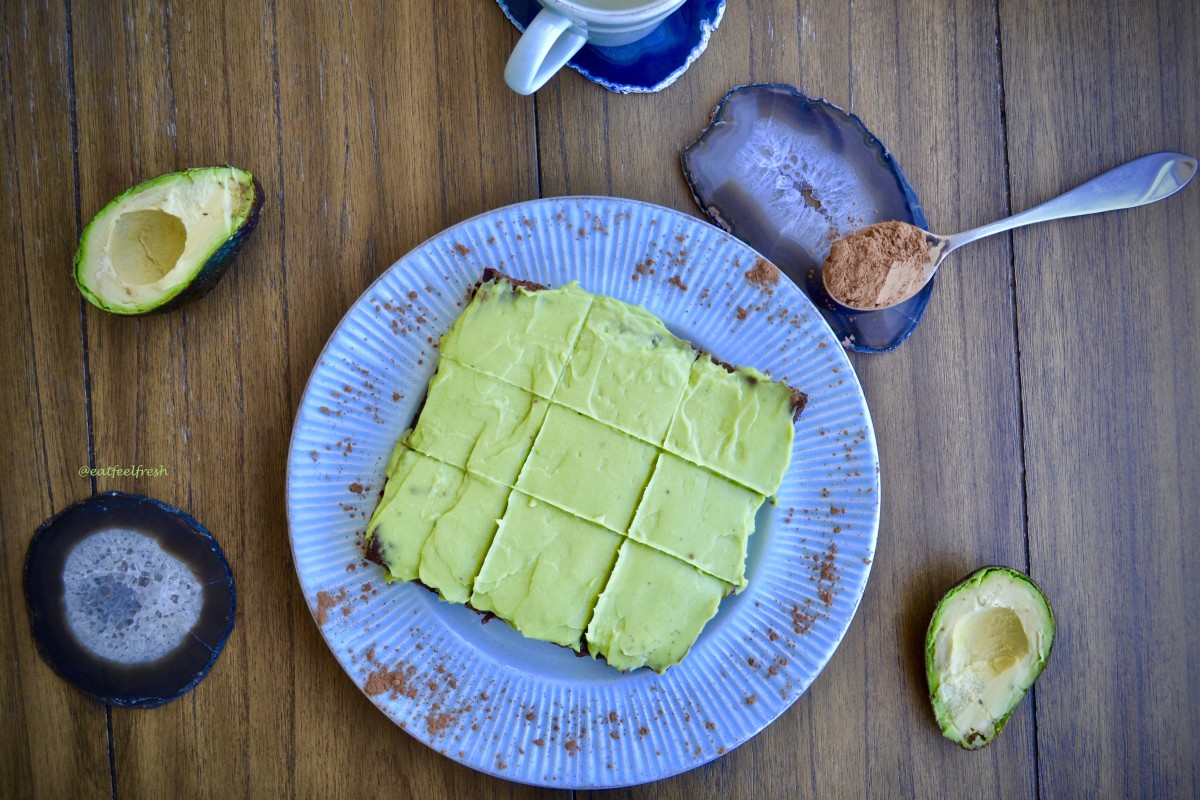 Avocado Fudge Brownies: Sugar-Free, Vegan, Paleo, Gluten-Free - Sahara Rose