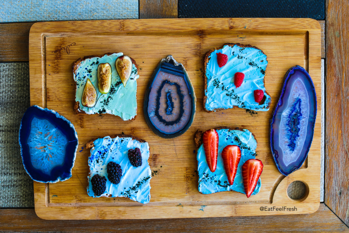 Mermaid Toast Gone Raw Vegan (And Paleo, Keto, Wheat-Free + Gluten-Free ...